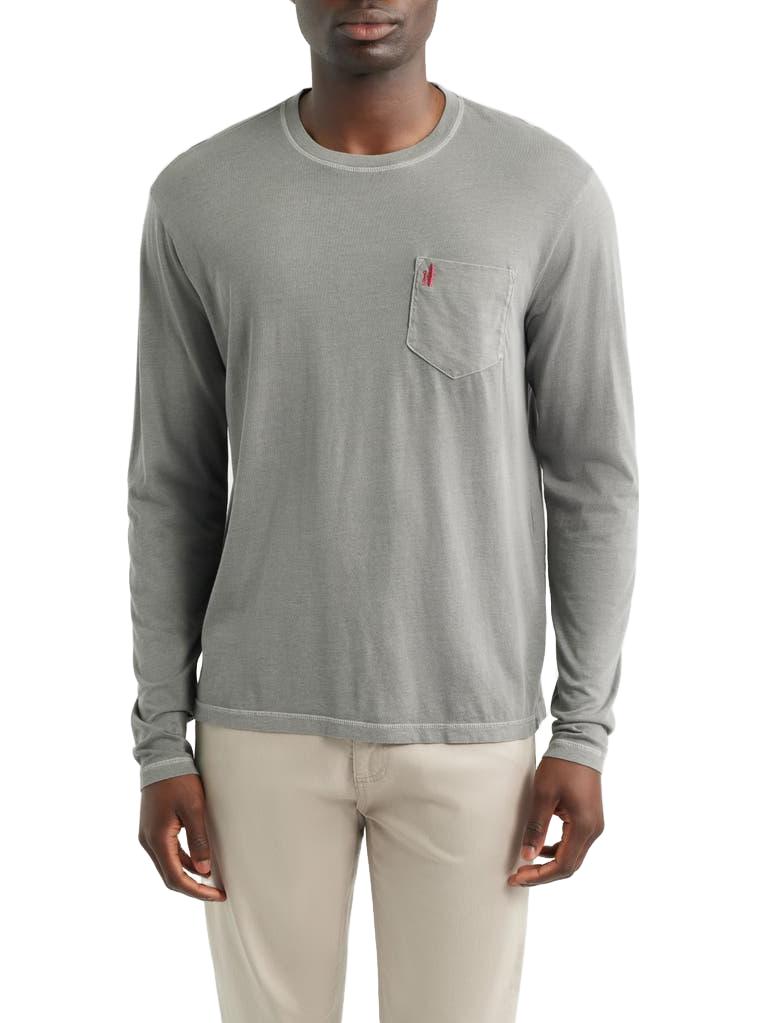 JOHNNIE-O brennan 2.0 long sleeve pocket t-shirt